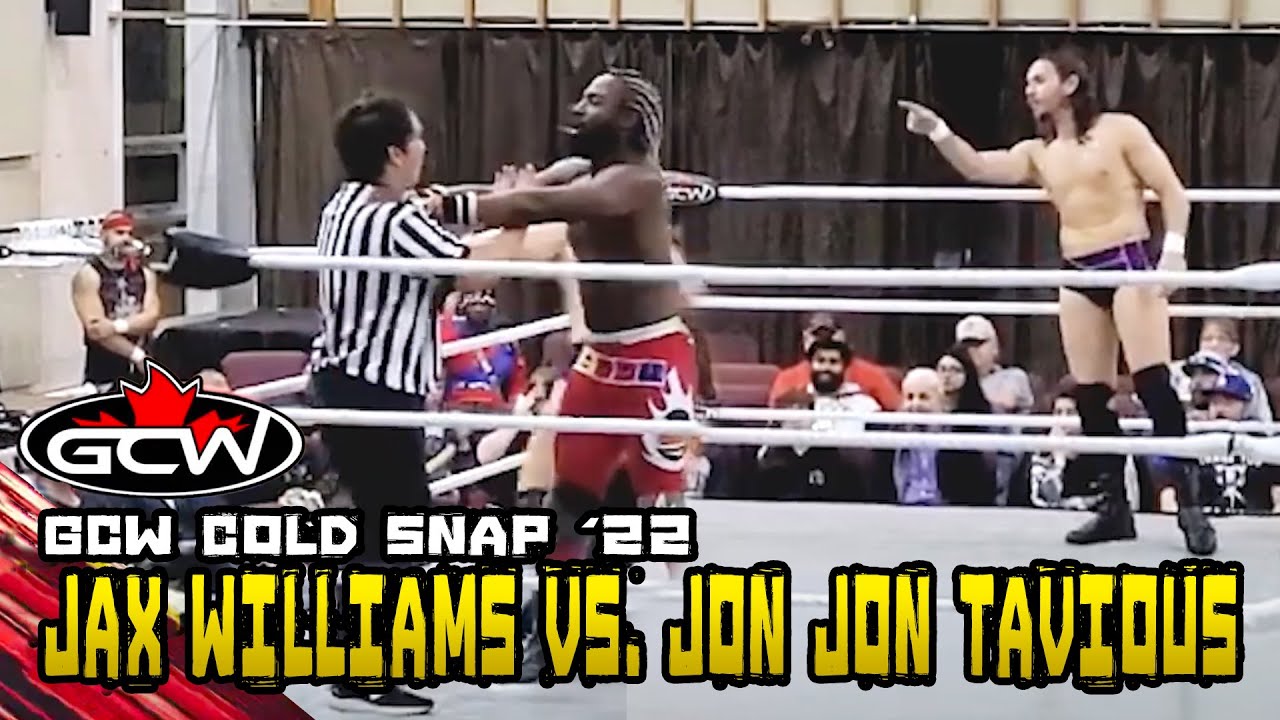 FULL MATCH: Jax Williams vs. Jon Jon Tavious | GCW Cold Snap '22 | GCW ...
