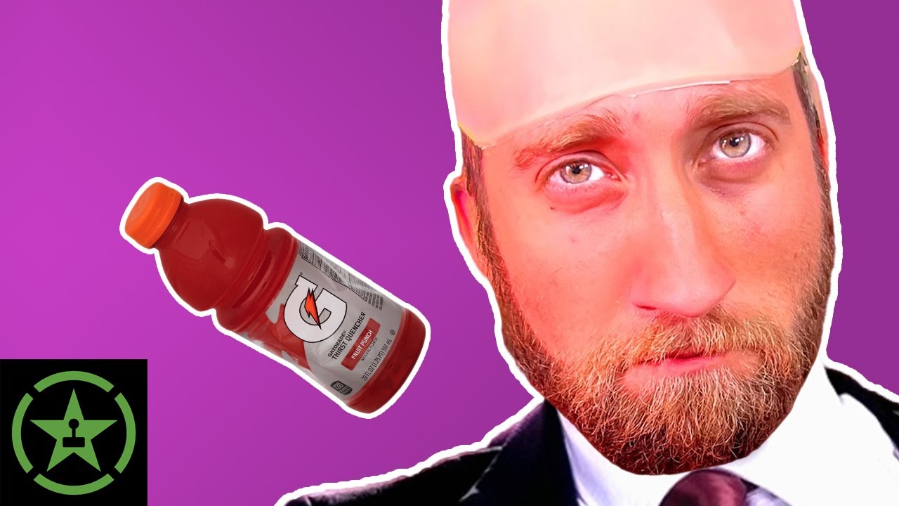 Achievement Hunter Quick Bits | Agent 47 Spills His Drink - YouTube