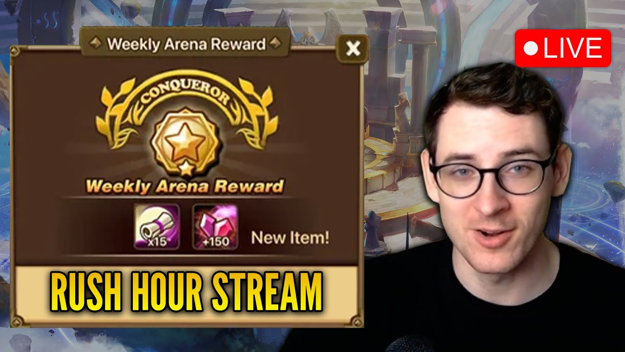 RUSH HOUR vs 60 Day ACCOUNT? Conqueror Possible? Beginner Stream Ep.2 ...