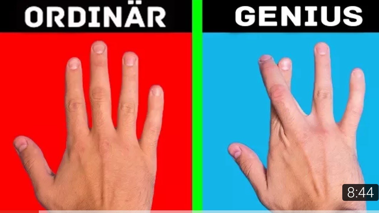 10 Dinge - die 99% der Menschen nicht können! - YouTube
