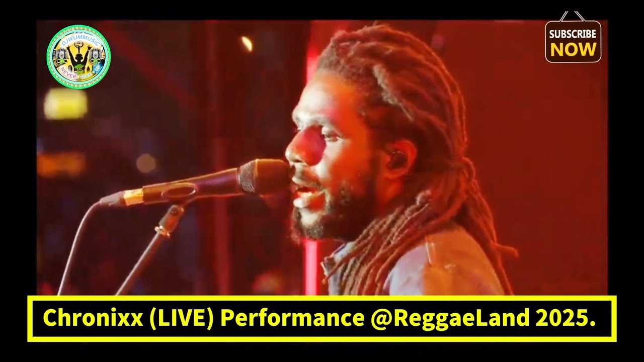 Chronixx LIVE Performance at Reggae Land 2025|Reggae Vibes|Conscious ...