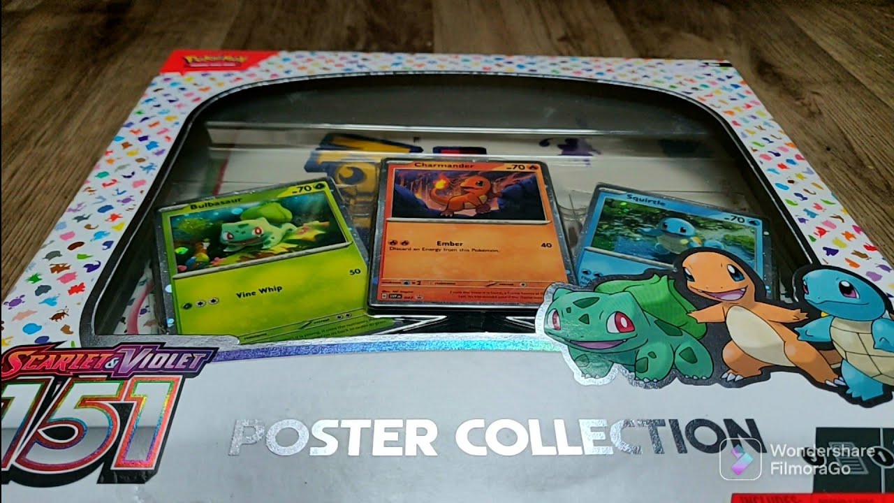 Pokémon TCG 151 poster box opening/Great Pulls - YouTube