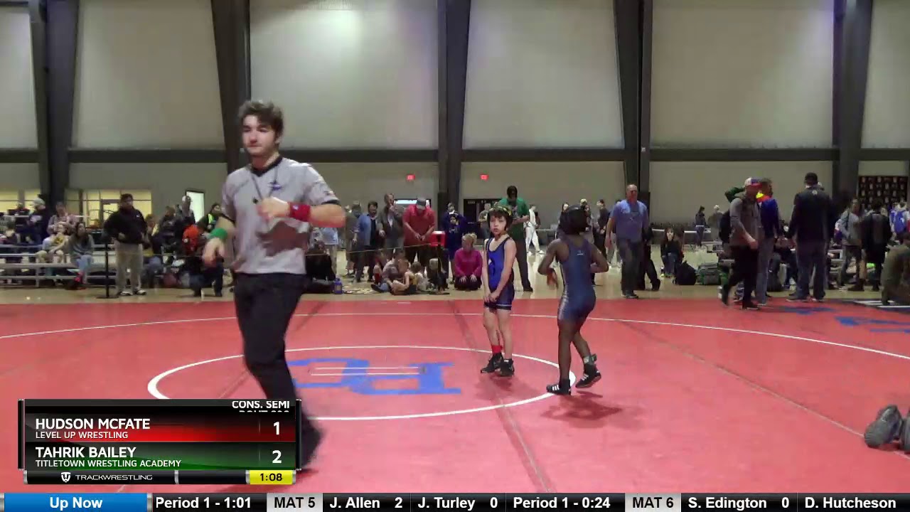 10U 59 Hudson McFate Level Up Wrestling Vs Tahrik Bailey Titletown ...