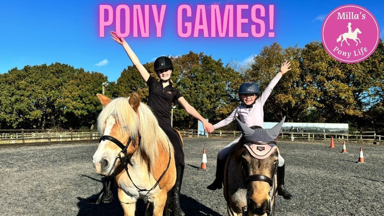 PONY GAMES - Handy Pony & Mounted Games - YouTube