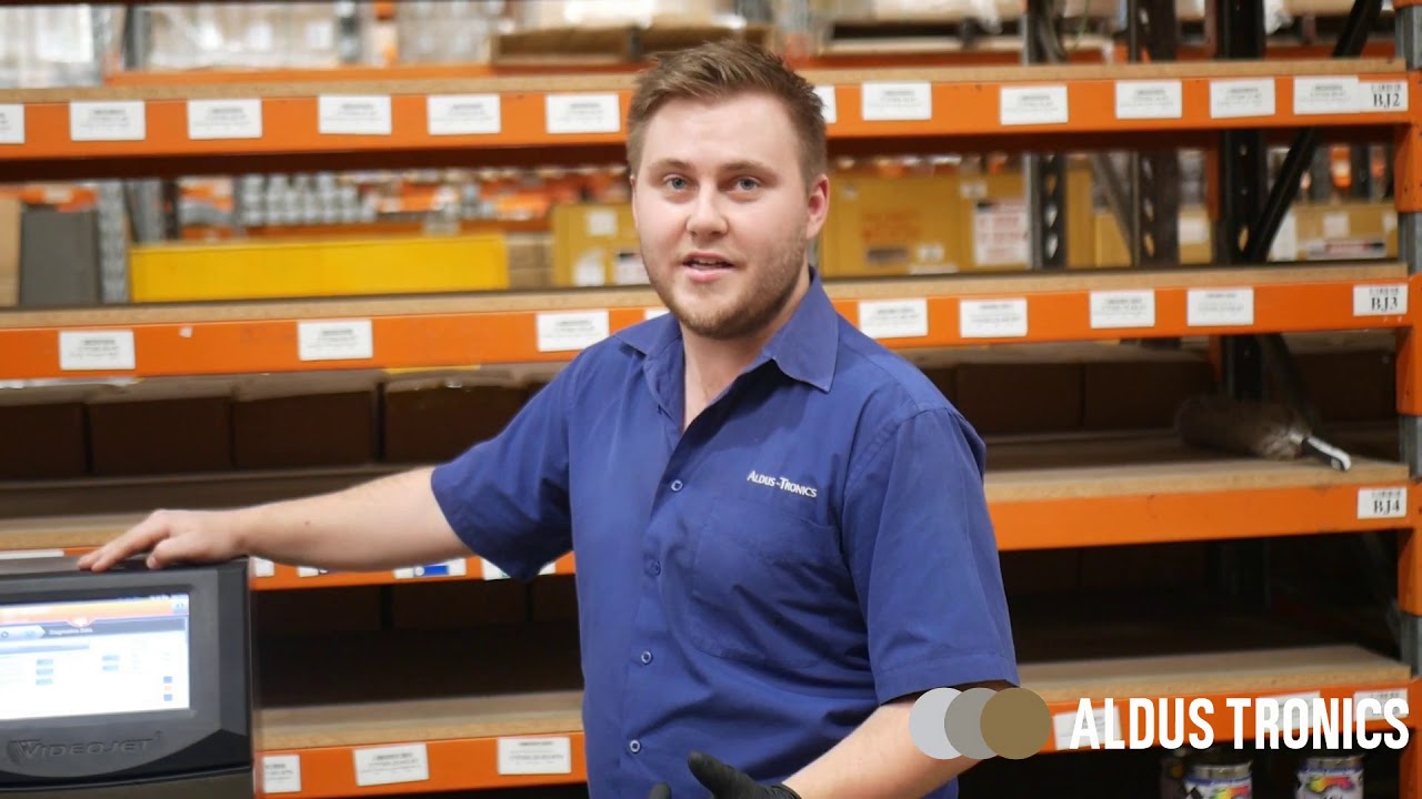 VIDEOJET 1580 INK VISCOSITY CONTROL - YouTube