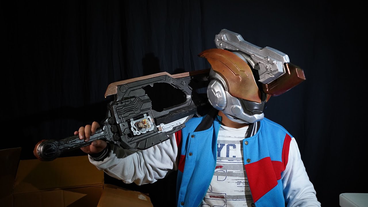 UNBOXING COSTUME KAMEN RIDER BUSTER - YouTube