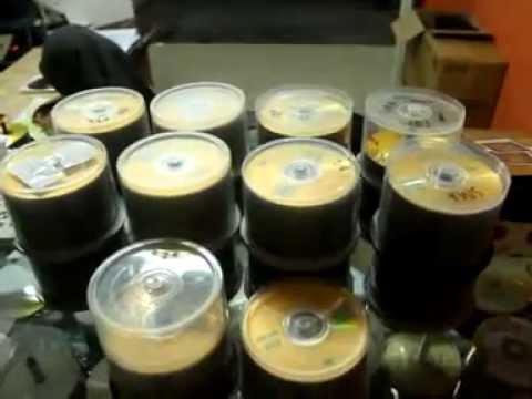 Order Duplikat CD DVD 1500 keping Video murah kilat - YouTube