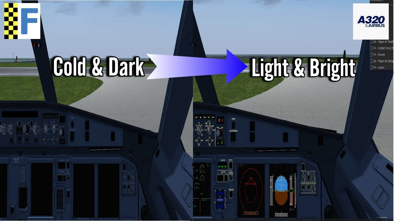[Flightgear] Part 1 : From Cold and Dark to Light and Bright | Airbus ...