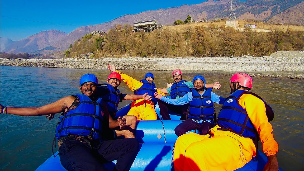RAFTING RIVER IN KULLU MANALI | 14 KM Full Rafting In Manali | Rafting ...