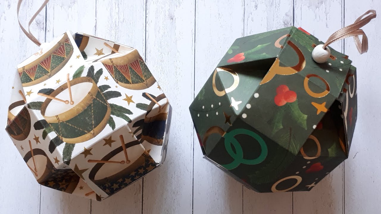 EASY BAUBLE GIFT BOX - YouTube