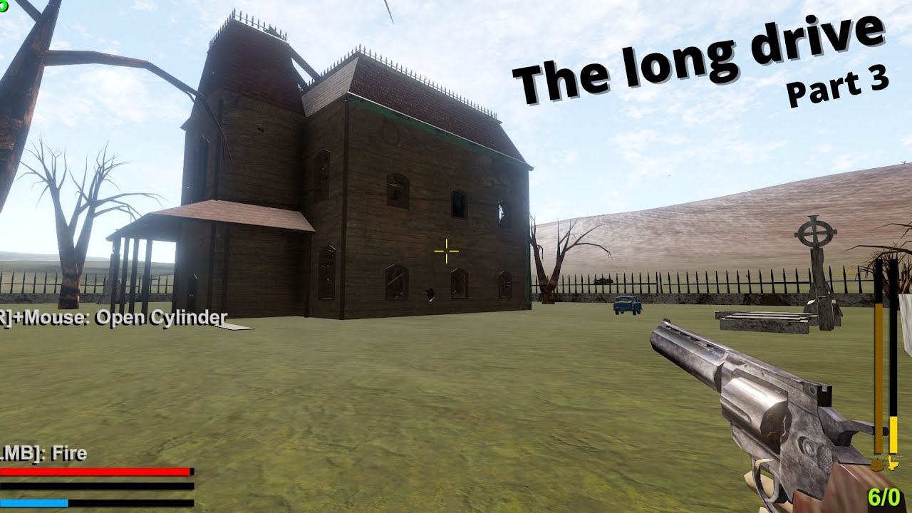 graveyard and zombies! - the long drive - part 3 - YouTube