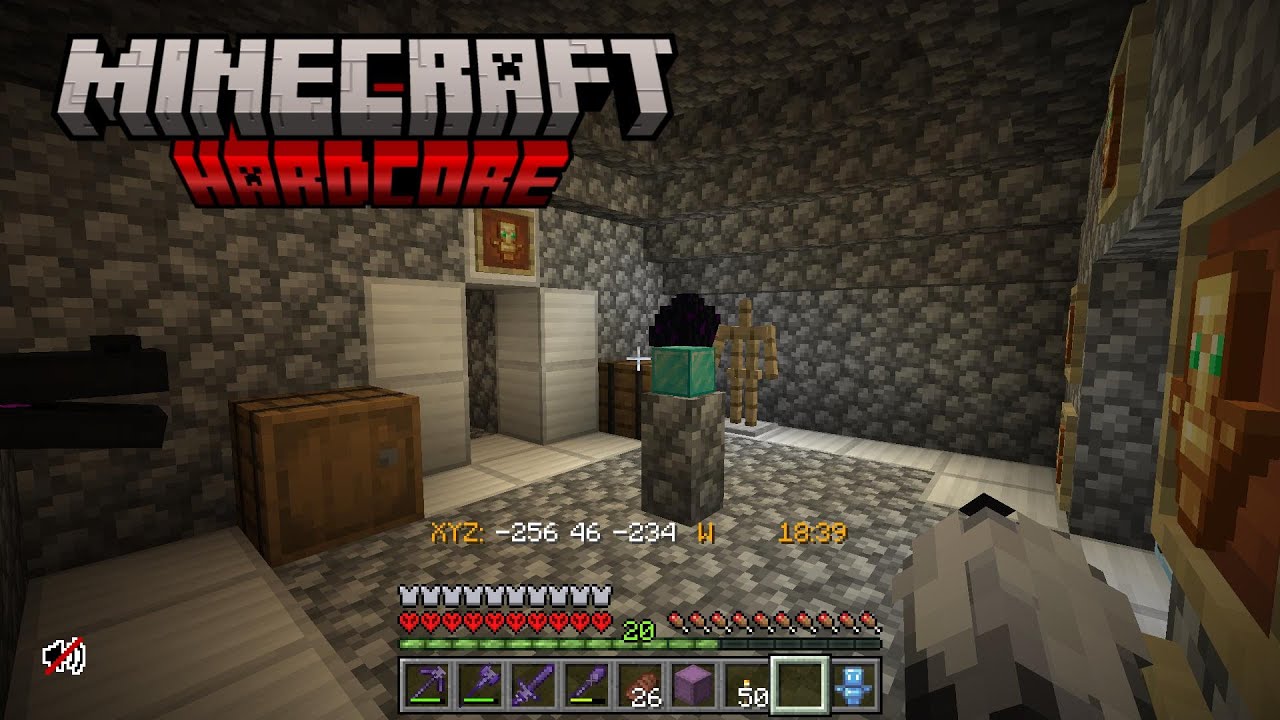Minecraft Hardcore Survival Let's Play part 30 Making another Secret ...