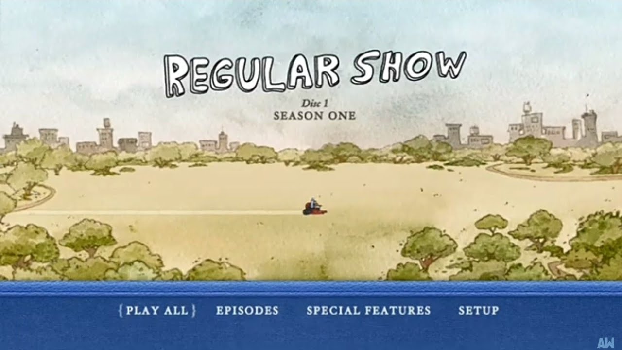 Regular Show July 16 Disc 1 2013 DVD Menu @VHSandDVDOpeningsPOE ...