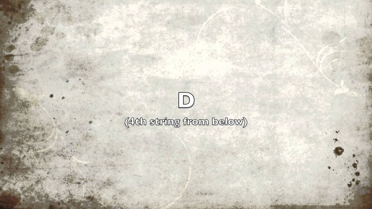 Guitar Tuning DADAAD (not standard!) - YouTube
