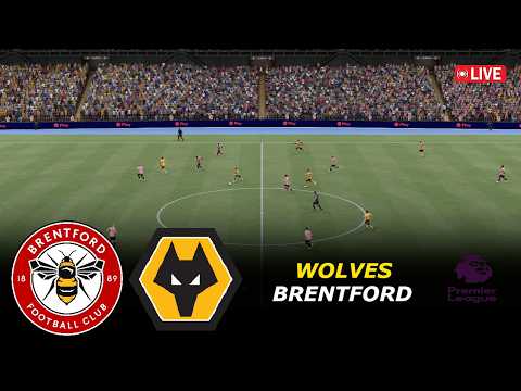 🔴Brentford vs Wolves Live | English Premier League 2025/26 | eFootball Pes21 Simulation