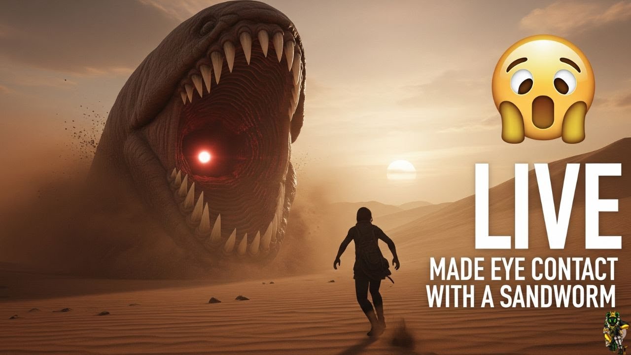 🔴DUNE Awakening: Accidentally Made Eye Contact with a Sandworm - YouTube