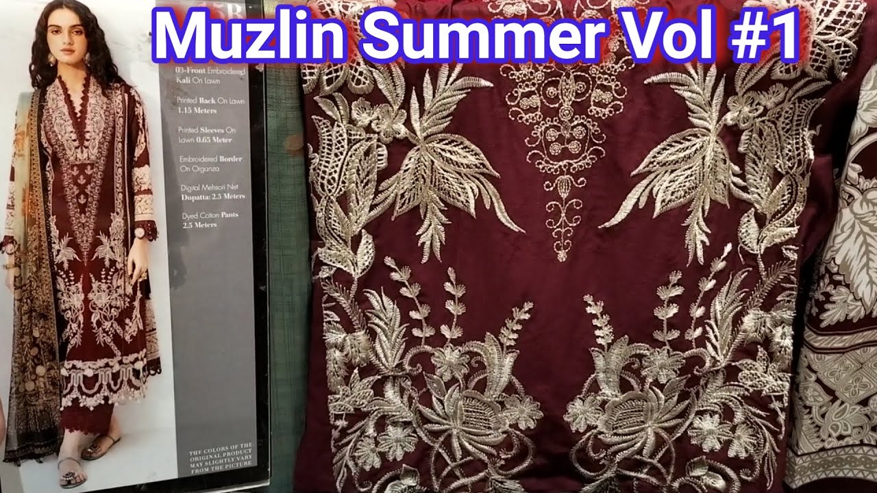 Sansafinaz New Lawn 2023 || Sanasafinaz New Summer Volume 1 - YouTube