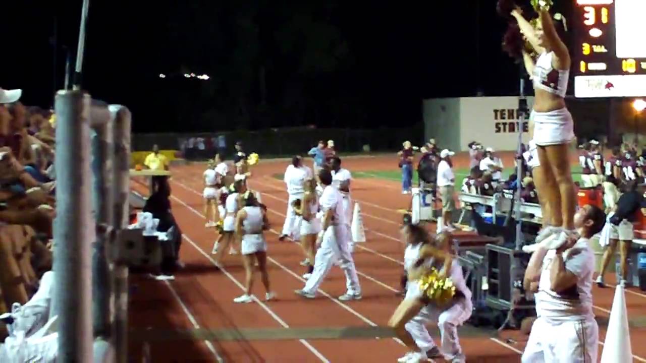 Texas State Cheer Team 2009 - YouTube
