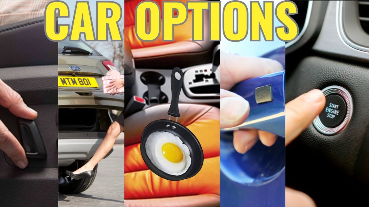 The Car Options That You Don't Want to Miss! - YouTube