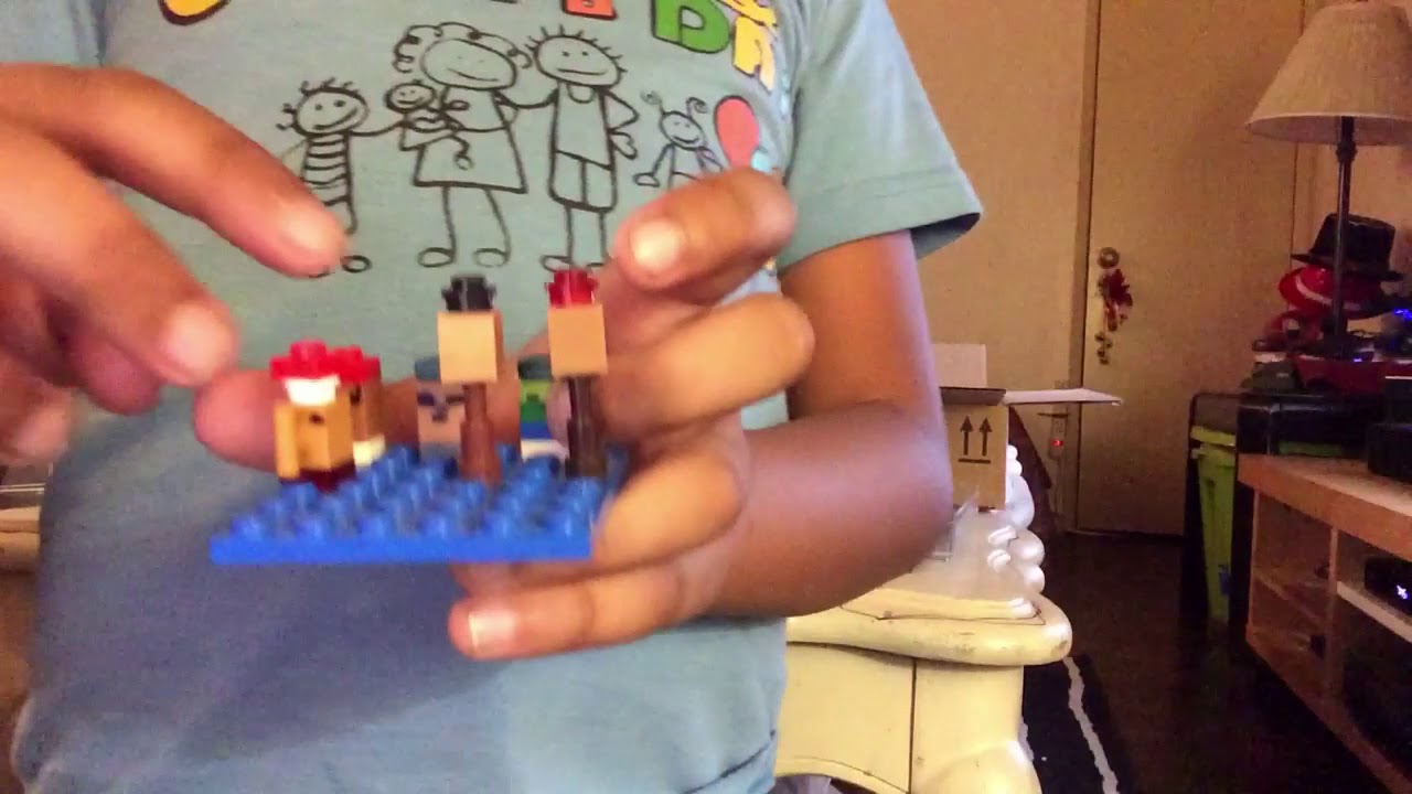 My new toy LEGO from Minecraft story mode - YouTube
