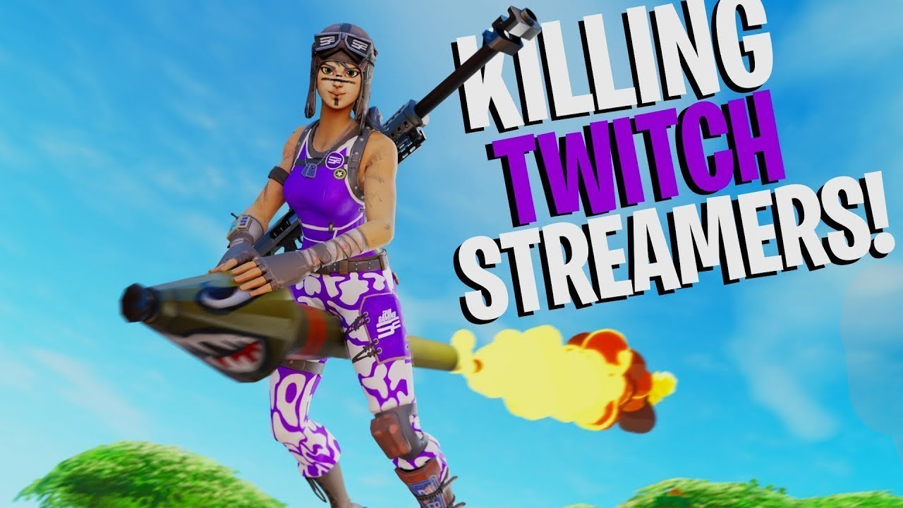 Killing Big Twitch Streamers! w/ Reactions (ft. Tfue, Faze thiefs, tsm ...