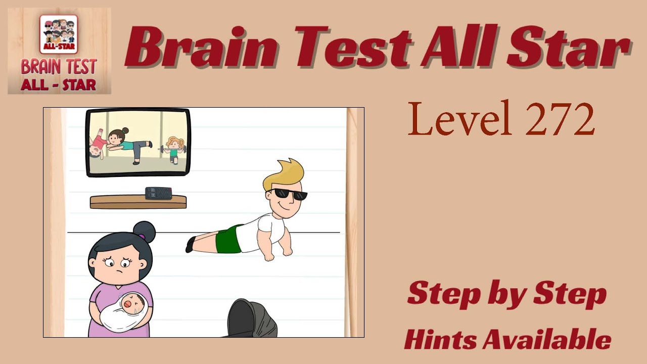 Brain Test All Star Level 272 – Quick & Easy Solution! - YouTube