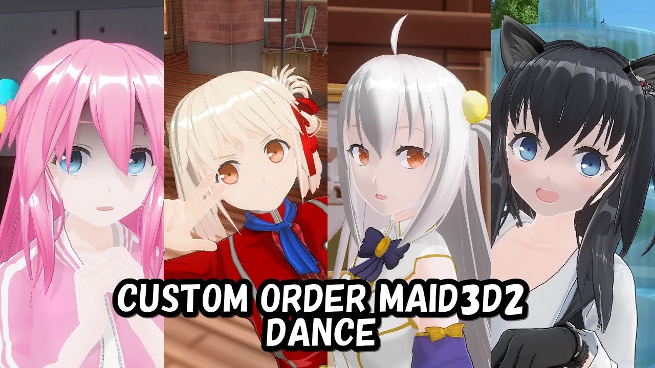 【COM3D2】アニメキャラっぽい何か【DANCE】 - YouTube