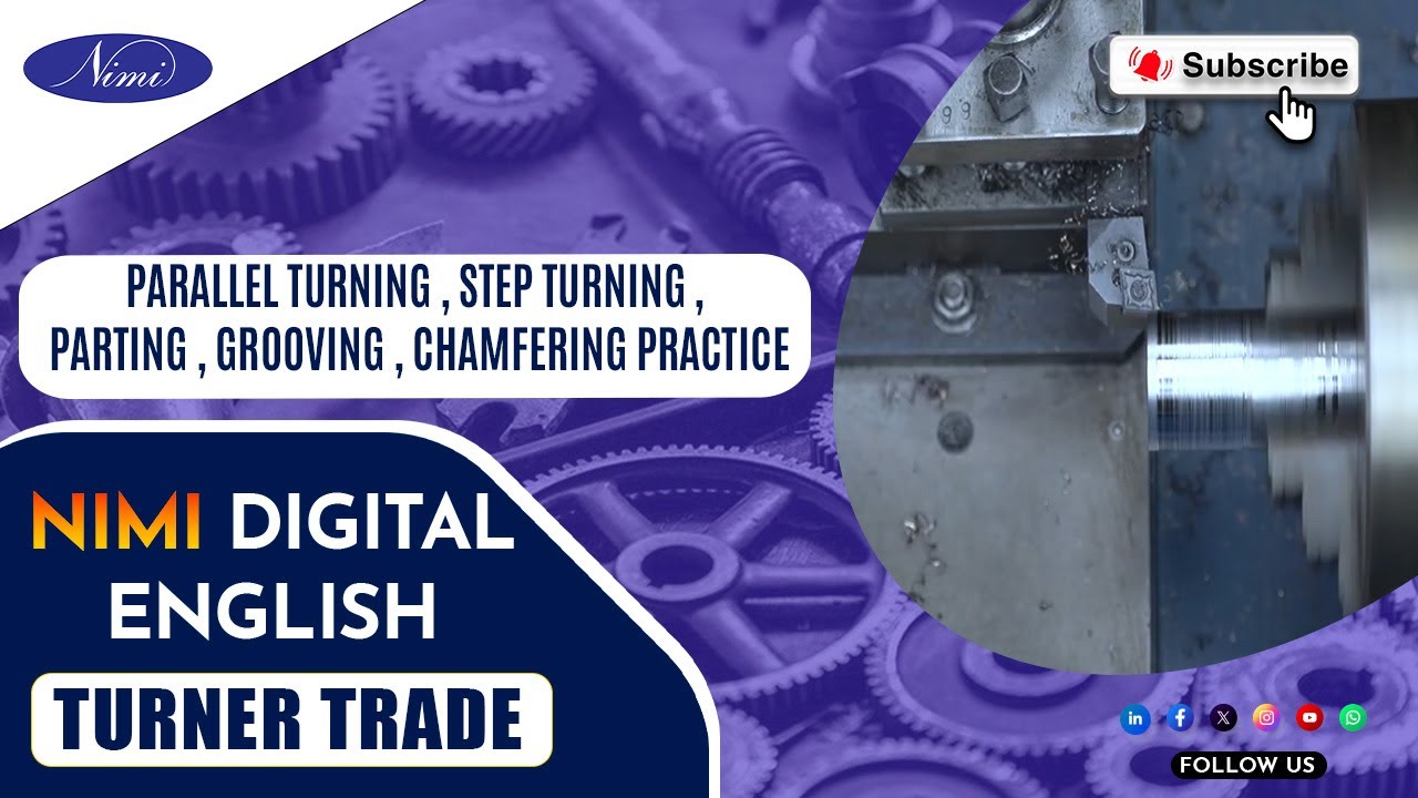 Parallel Turning , Step Turning , Parting , Grooving , Chamfering ...
