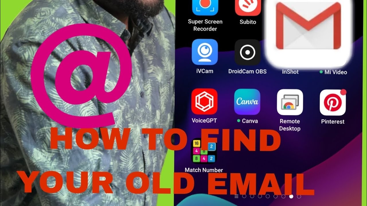 HOW YOU CAN RECOVER YOUR OLD EMAIL - YouTube