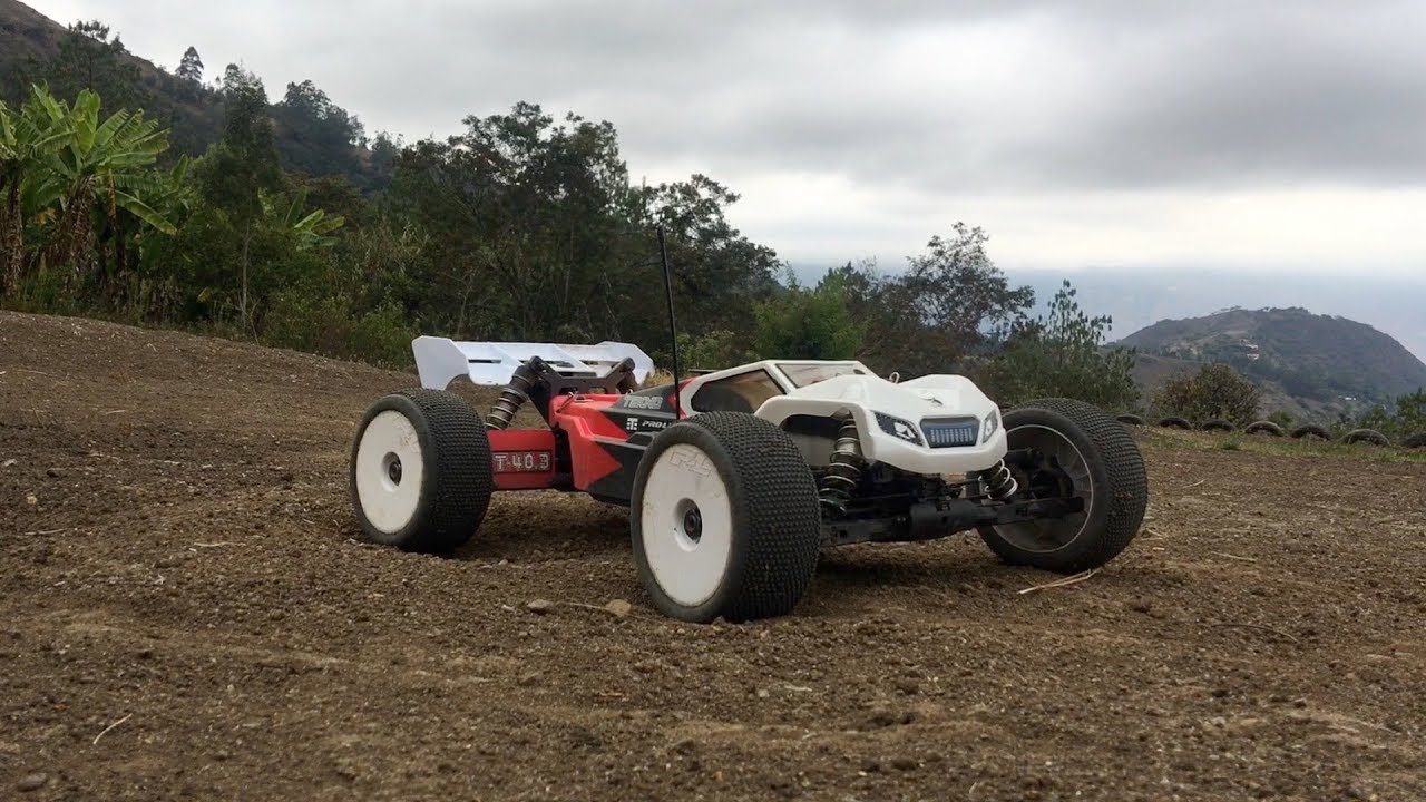RC Track Construction - New Track Layout with Tekno RC NT-48.3 and ET ...