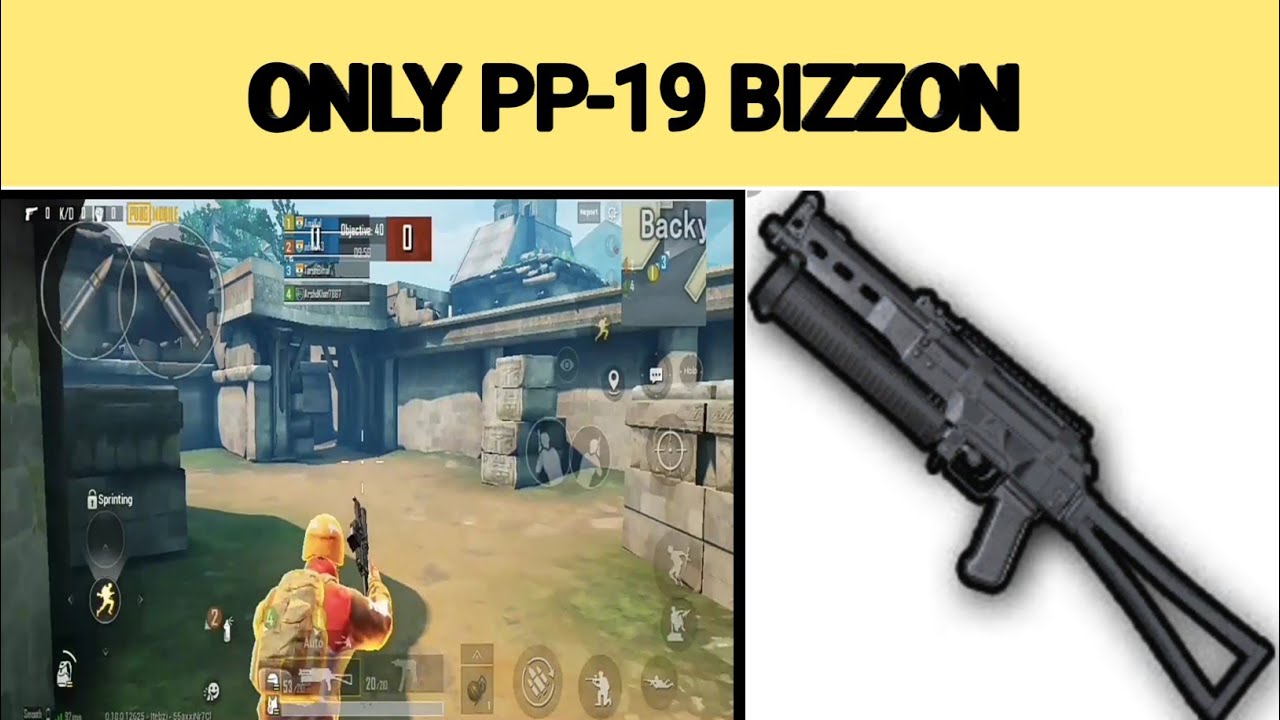 PUBG MOBILE (PP-19 BIZZON CHALLENGE 13 KILLS) TDM GAMEPLAY - YouTube