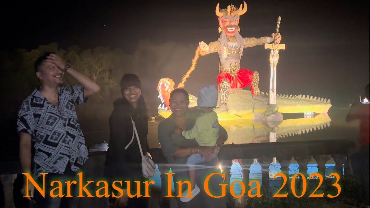 Narkasur In Goa 2023 👹Panjim Narkasur 🔹Narkasur 2023 - YouTube