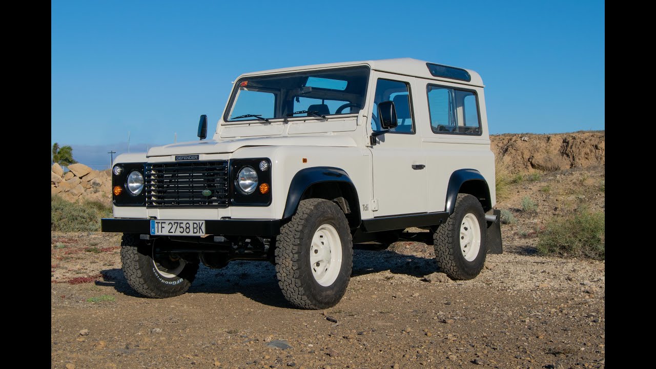 1997 Land Rover Defender 90 300Tdi - Walk Around - YouTube