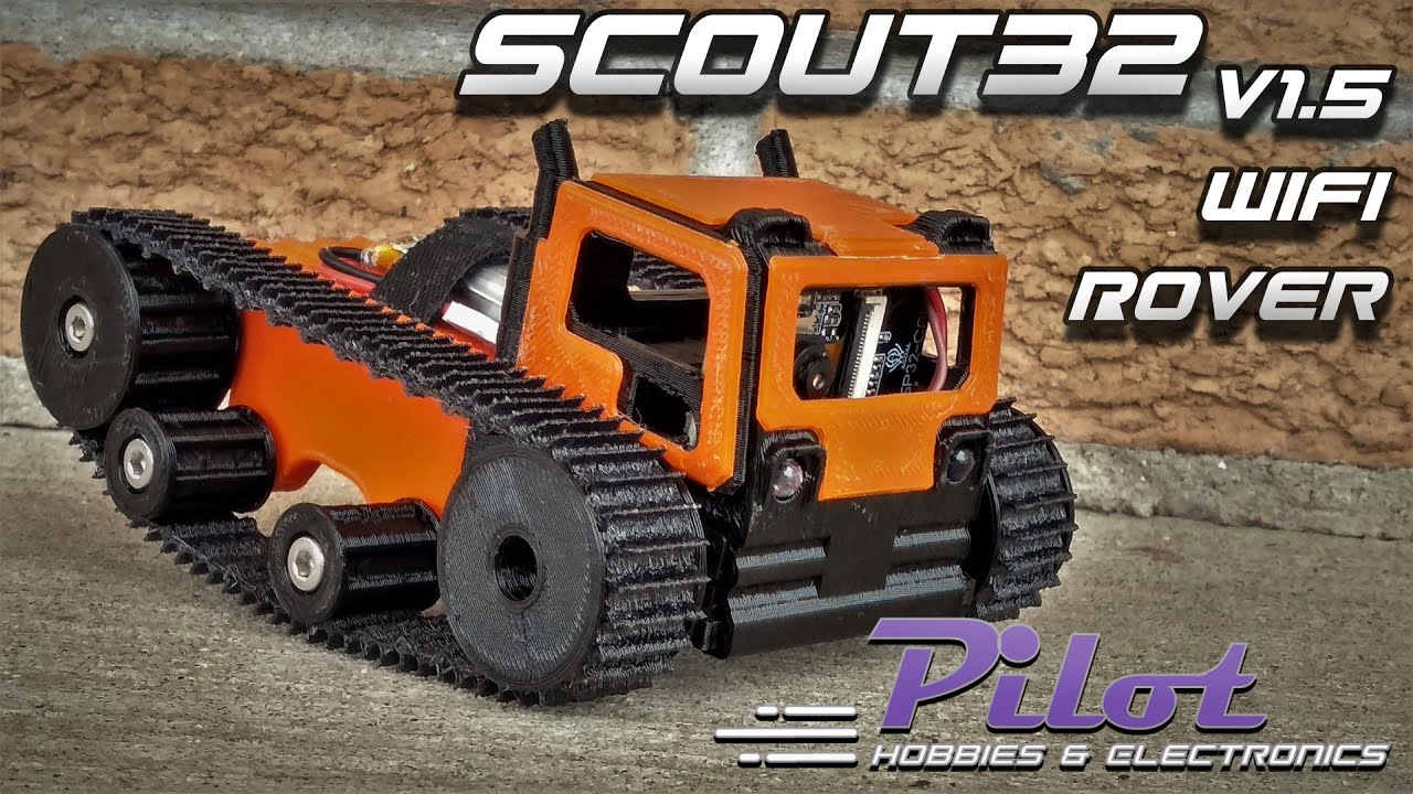 Scout32 - ESP32 WiFi Rover Build Guide - YouTube