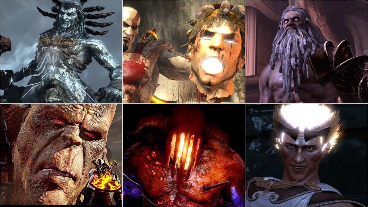 God of war 3 Remastered - All Bosses Fight PS5 ( 4k 60FPS HDR ) - YouTube