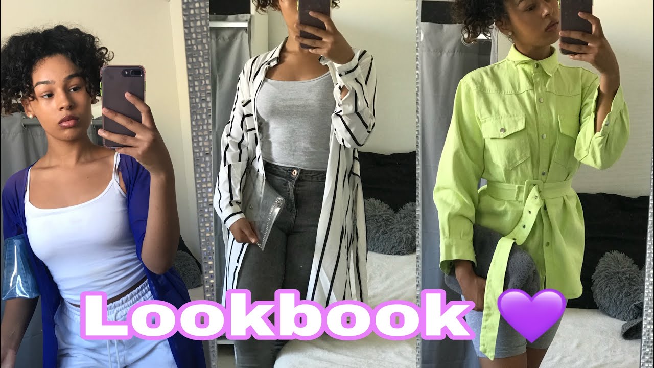 3 Outfit pour l’été 🧚🏼🛍 TROP CANON | Sab Curls💜 - YouTube