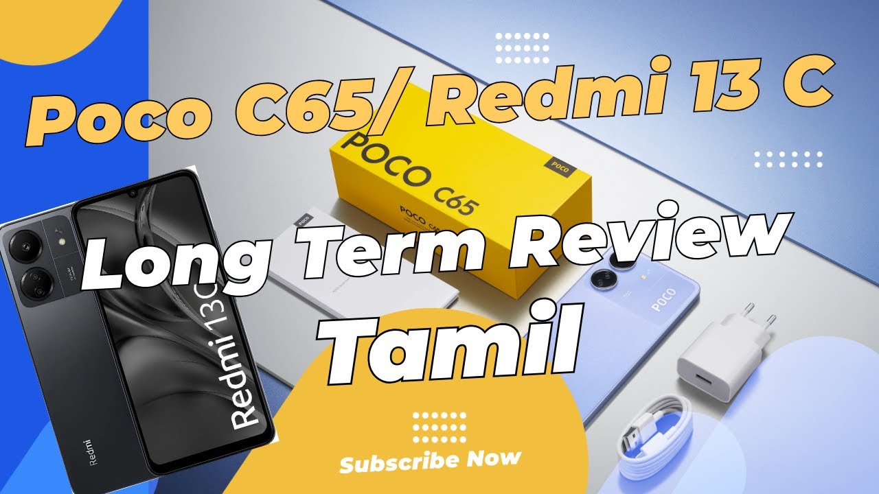 POCO C65/ Redmi 13 C mobile long term review | Tamil | Bommathalayan ...