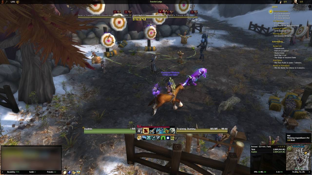 OUTDATED - MM Hunter Weak Auras and UI - YouTube