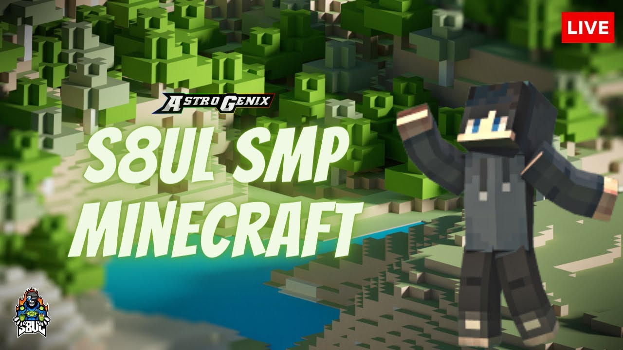 Base NHK? | S8UL SMP 🚀| Minecraft 1.19.2 | AstroGenix Live - YouTube