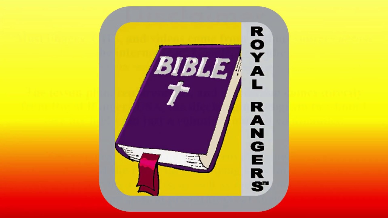 DEFENDER OF THE WORD ACHIEVEMENT AWARD - ROYAL RANGERS | (Ranger Kids ...