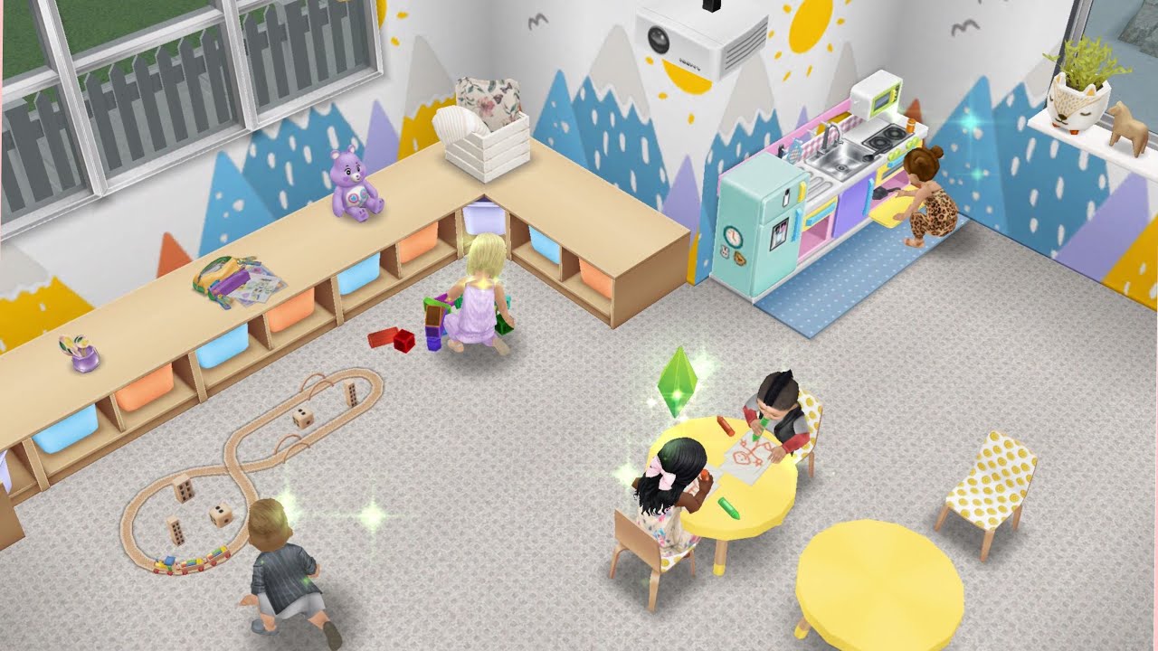 Sims FreePlay | DAYCARE ☀️💛 - YouTube