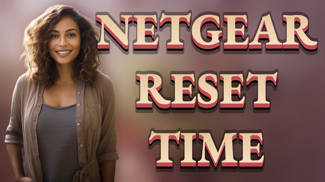 How Long to Hold Netgear Reset Button for Factory Reset? - YouTube