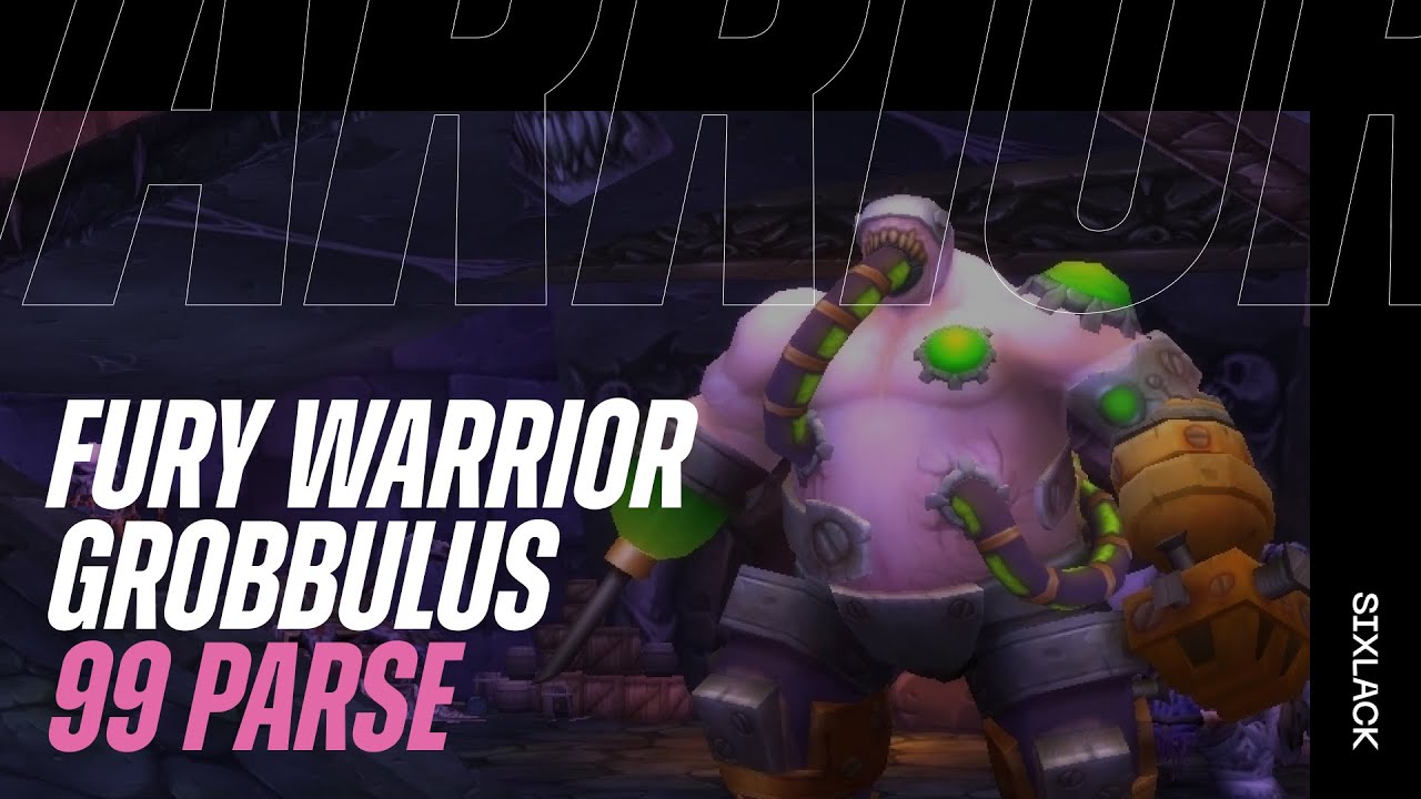 Grobbulus / Fury Warrior 99 Parse (19K DPS) - Naxx HM4 [WoW SoD] - YouTube