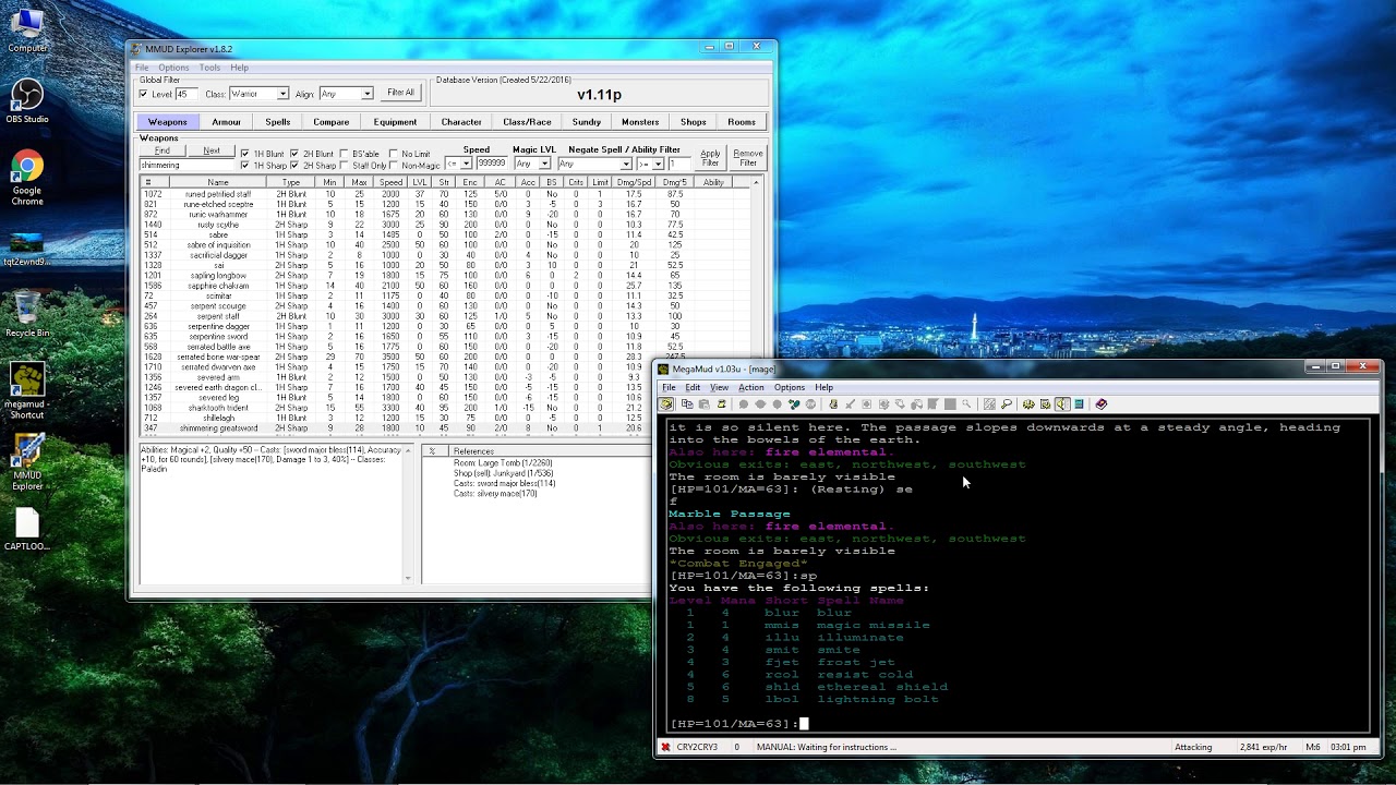 Quest: Mage Questor | MajorMUD 068 - YouTube
