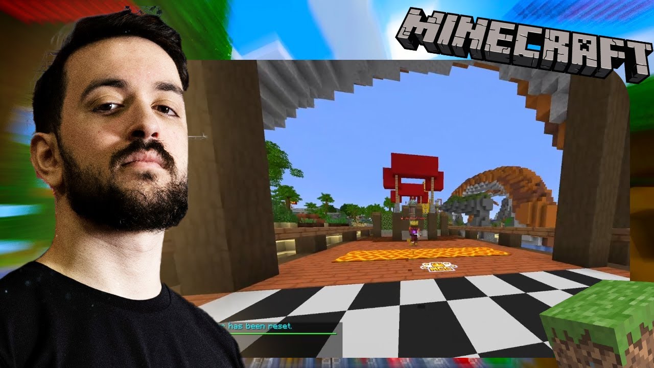 Minecraft avec plein de mode différent pour s'entrainer - YouTube