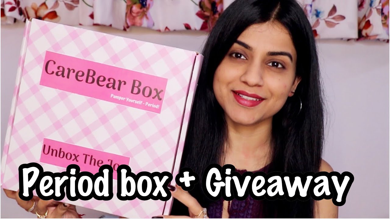 PERIOD BOX | Care Bear Period Subscription Box April 2019 | Period ...