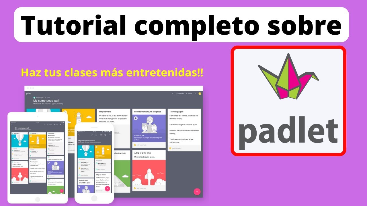 Padlet tutorial completo. Haz tus clases más entretenidas - YouTube