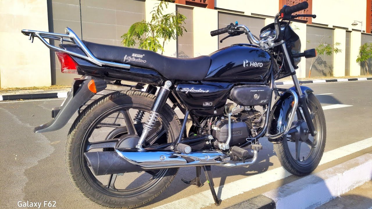 Hero Splendor Plus All Black Details Review | New Hero - YouTube
