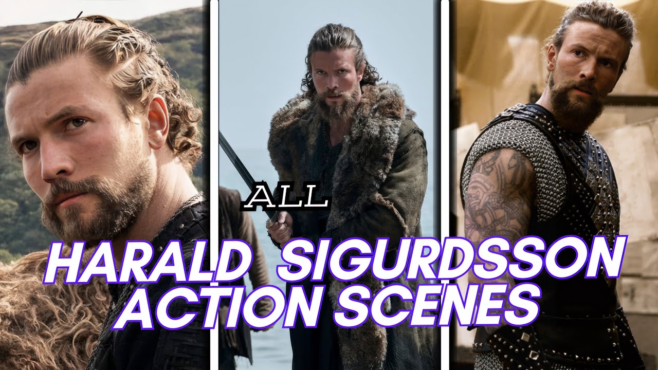 Vikings Valhalla: (All Harald Sigurdsson) Action Scenes - YouTube