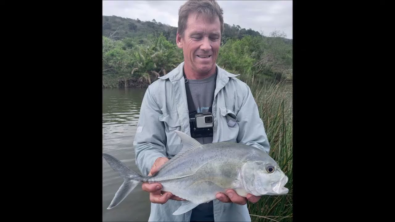 GT and other king fish in a transkei estuary - YouTube